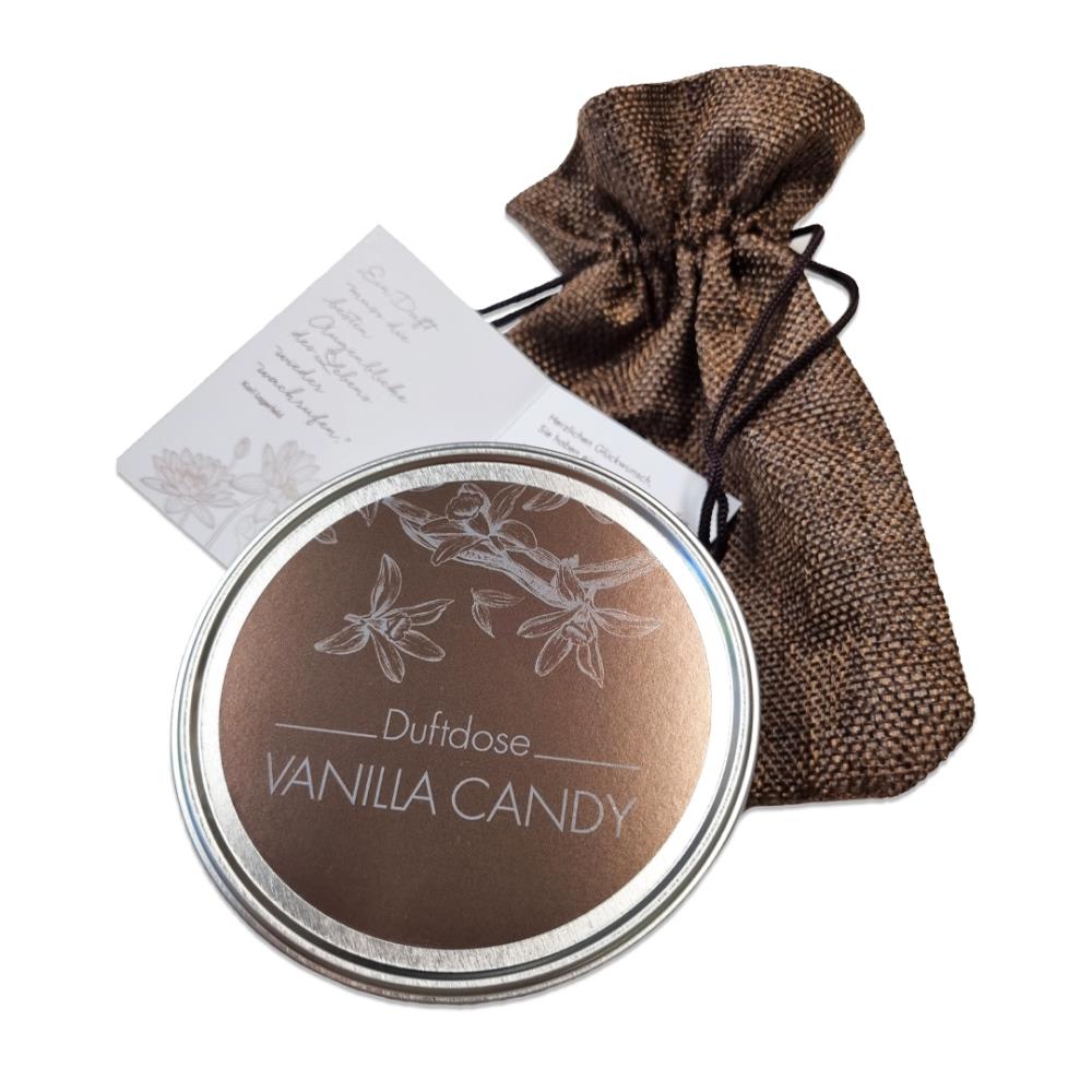 KK Raumduft aus der Dose Duftgel - Made in Germany 70 g-Vanilla Candy